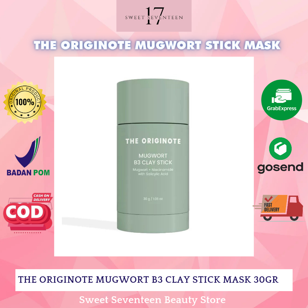 Jual THE ORIGINOTE Mugwort B3 Clay Stick / clay Stick mask 30g | Shopee ...