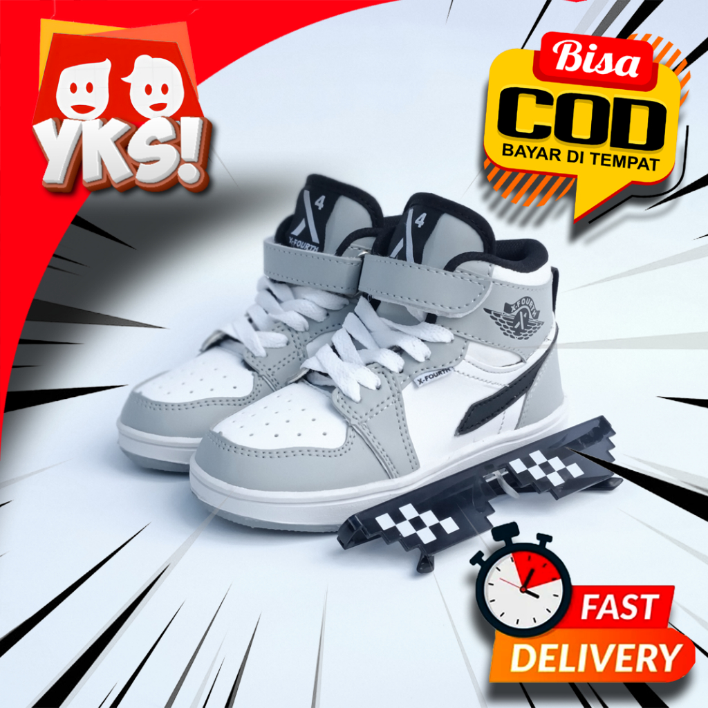Jual Sepatu Sneakers Anak-anak yang Lucu dan Nyaman Digunakan untuk ...