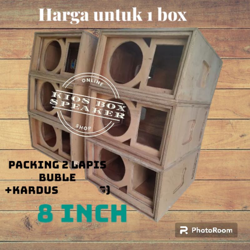 Jual BOX SPEAKER LINE ARRAY SINGLE PLUS TWEETER 8 INCH TEBAL TRIPLEK 12 ...