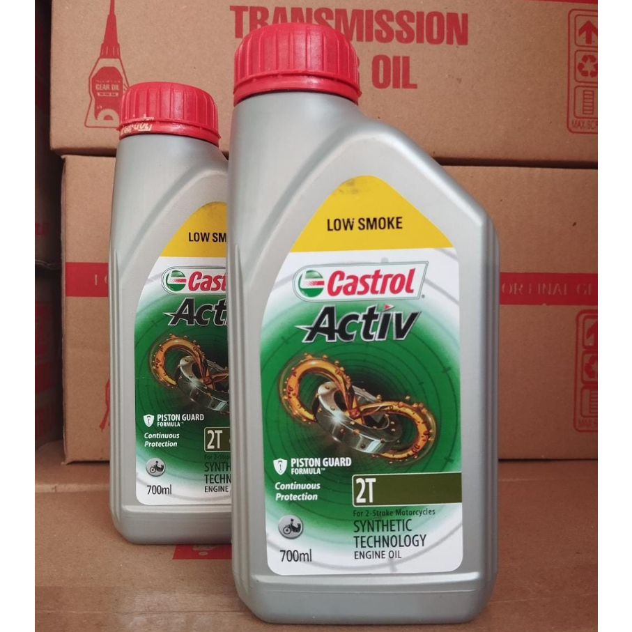 Jual Oli Samping Castrol 2T active Low Smoke 700ml | Shopee Indonesia
