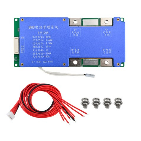 Jual bms lifepo4 3.2v bms 4s 12v 8s 24v 100a baterai protector lithium BMS | Shopee Indonesia