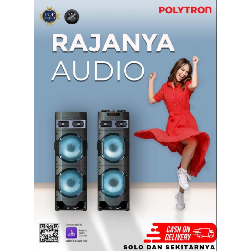 Jual Polytron Speaker Aktif Bluetooth Pas 10d28 Shopee Indonesia