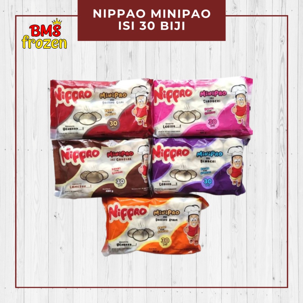 Jual BMS Frozen Mart | Nippao Minipao | Bakpao Mini | Bakpau | Shopee ...