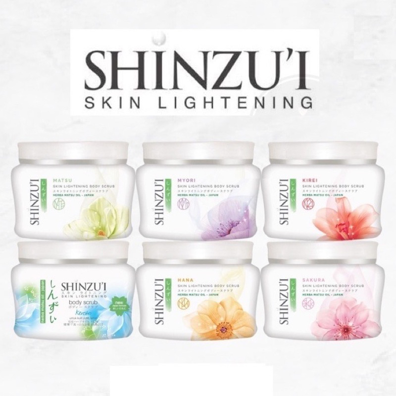 Jual Shinzu'i Skin Lightening Body Scrub -110gr - 200gr - Lulur ...