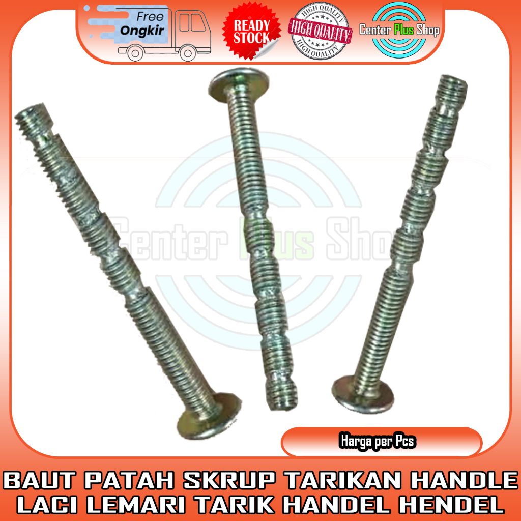 Jual Baut Patah Skrup Tarikan Handle Laci Lemari Knob Tarik Handel ...