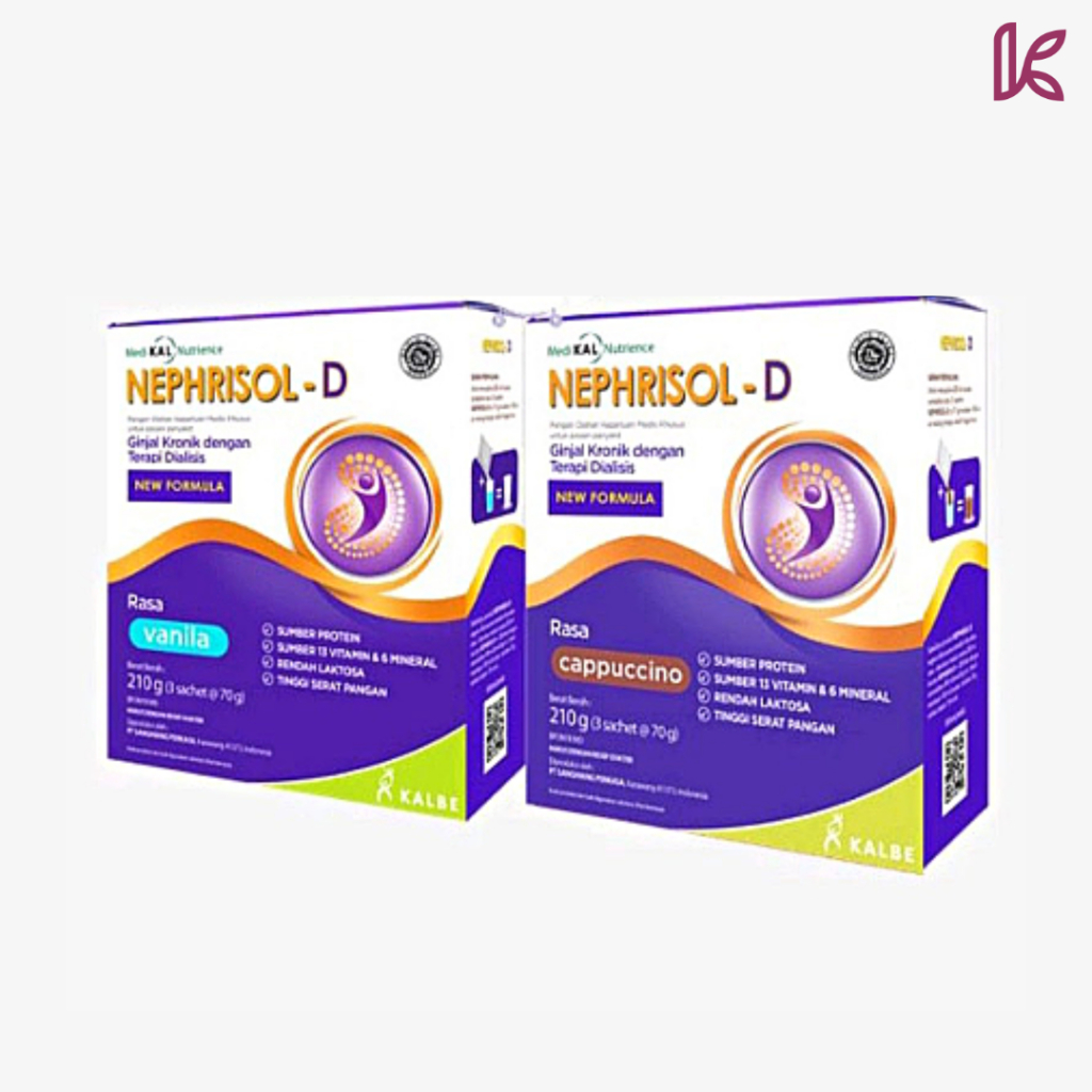 Jual Nephrisol-D Merupakan Nutrisi Atau Makanan Khusus Pasien Gagal ...