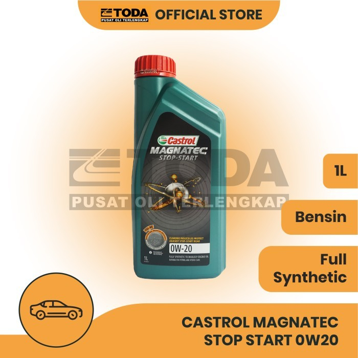 Jual Oli Mesin Mobil Castrol Magnatec Stop Start 0W20 1L Original ...