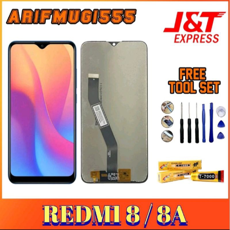 Jual LCD TOUCHSCREEN XIAOMI REDMI 8A - REDMI 8A PRO FREE TOOLS LEM ...