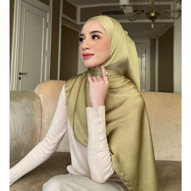 Jual Pashmina shawl malay silk luxury(harga grosir tanpa label ...