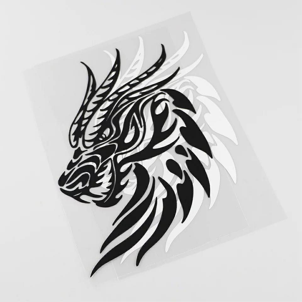 Jual 1030 Stiker cutting Kepala Naga Mitor Raja Naga Stiker Mobil ...
