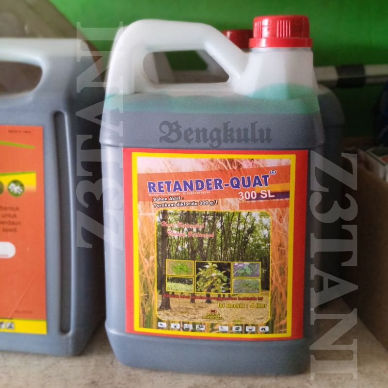 Jual RETANDER-QUAT 300 SL 4 mL Herbisida Kontak Rumput Tko Di Tempat ...