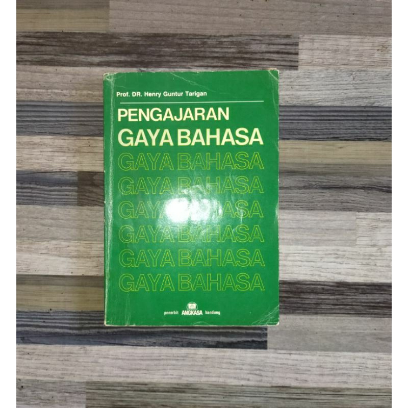 Jual PENGAJARAN GAYA BAHASA (ORIGINAL) | Shopee Indonesia