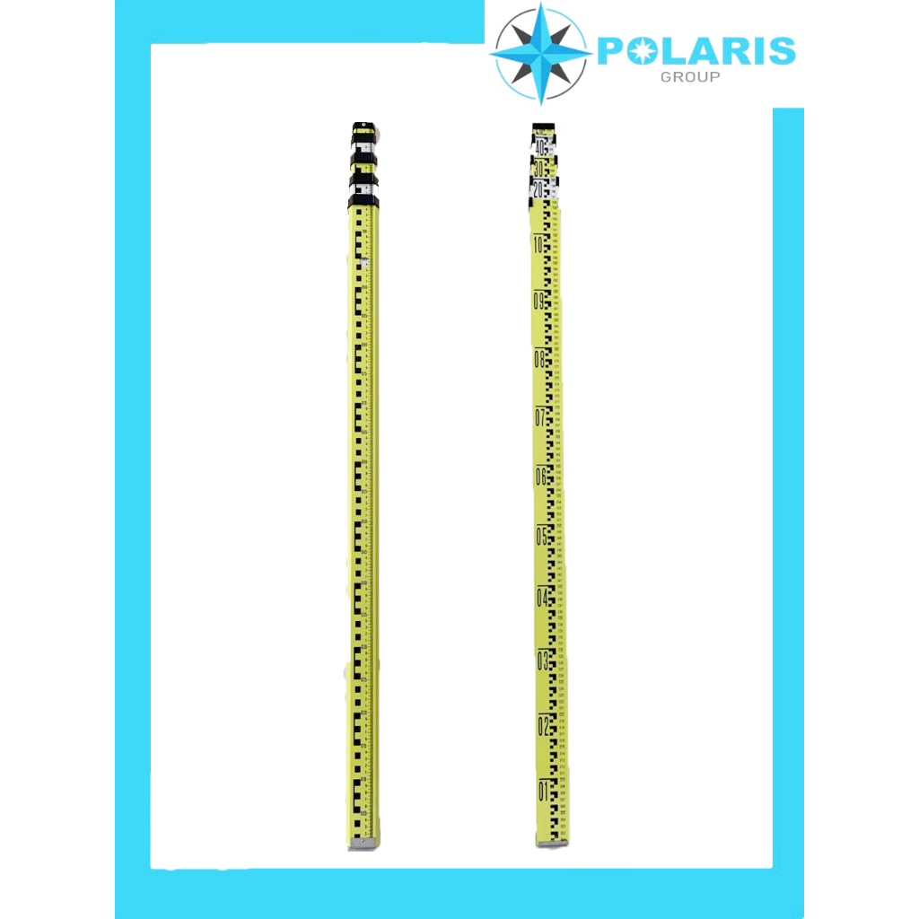 Jual RAMBU UKUR 5 METER BAK MISTAR / STAFF STATIF PENGGARIS 5 METER ...