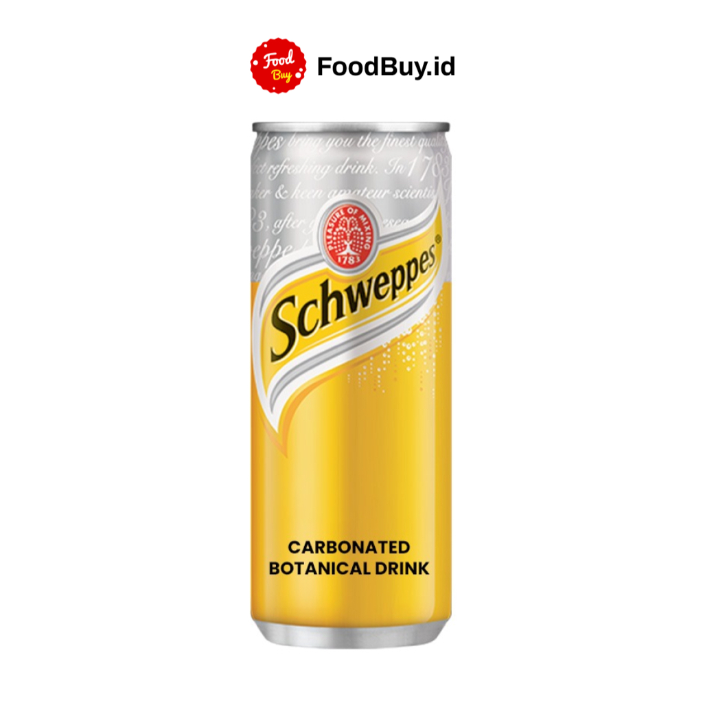 Jual Schweppes Tonic Water Can 250 ml | Shopee Indonesia
