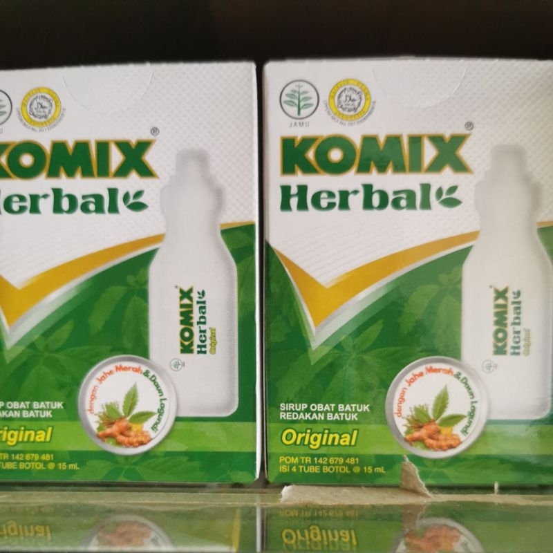 Jual komix herbal botol isi 4 tub | Shopee Indonesia