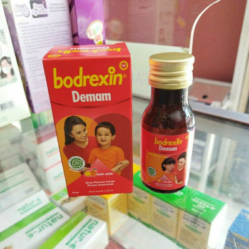Jual BODREXIN DEMAM SIRUP 60 ml (Rasa Jeruk) | Shopee Indonesia