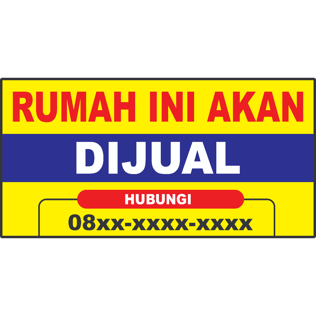 Jual SPANDUK murah!!!!!! Pamflet BANNER, Rumah dijual, disewakan ...