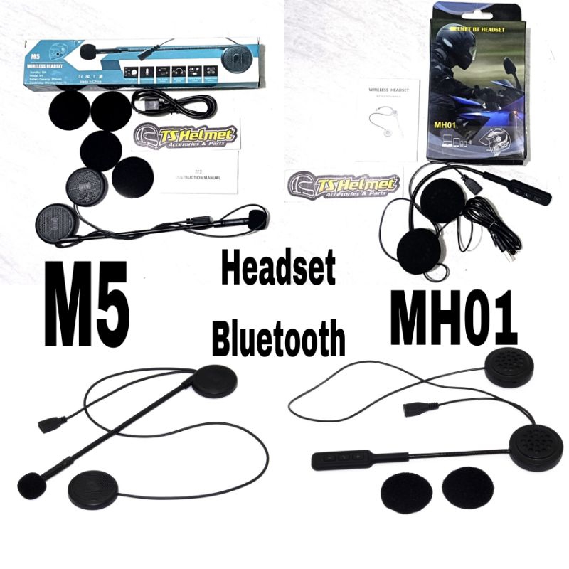 Jual Headset helm Bluetooth helmet MH01 MH03 MH 01 M5 | Shopee Indonesia