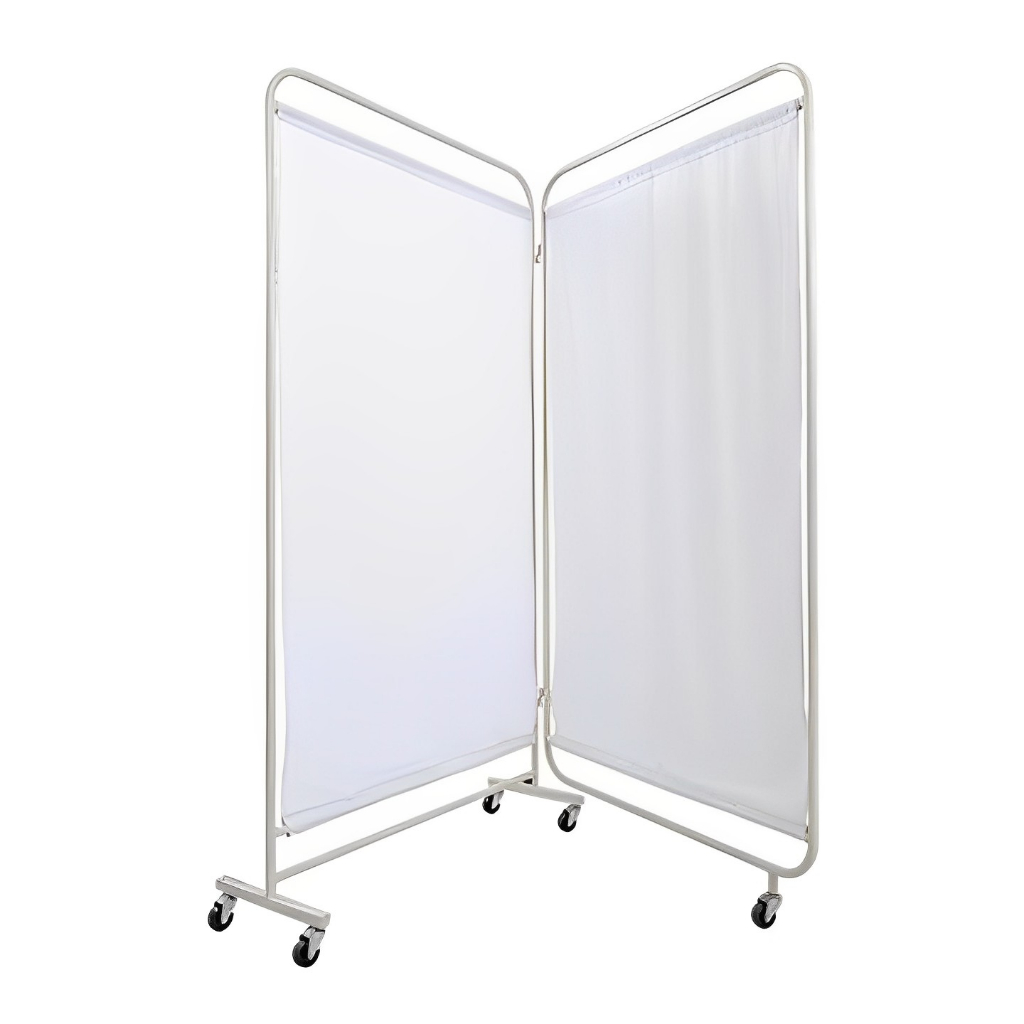 Jual Bed Screen 2 bidang pc | pembatas ruangan pasien | bed screen ...