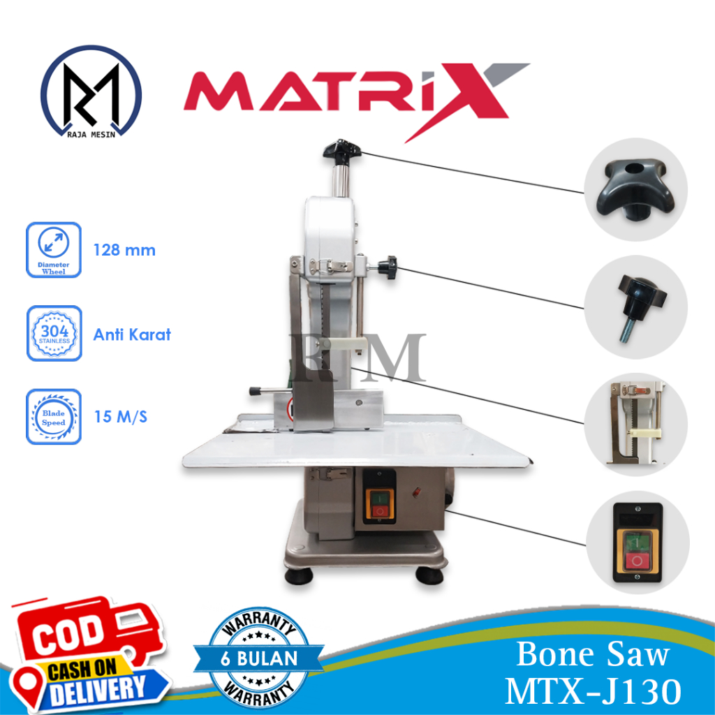 Jual Mesin Pemotong Tulang / Bone Saw Machine MATRIX MTX-J130 | Shopee ...