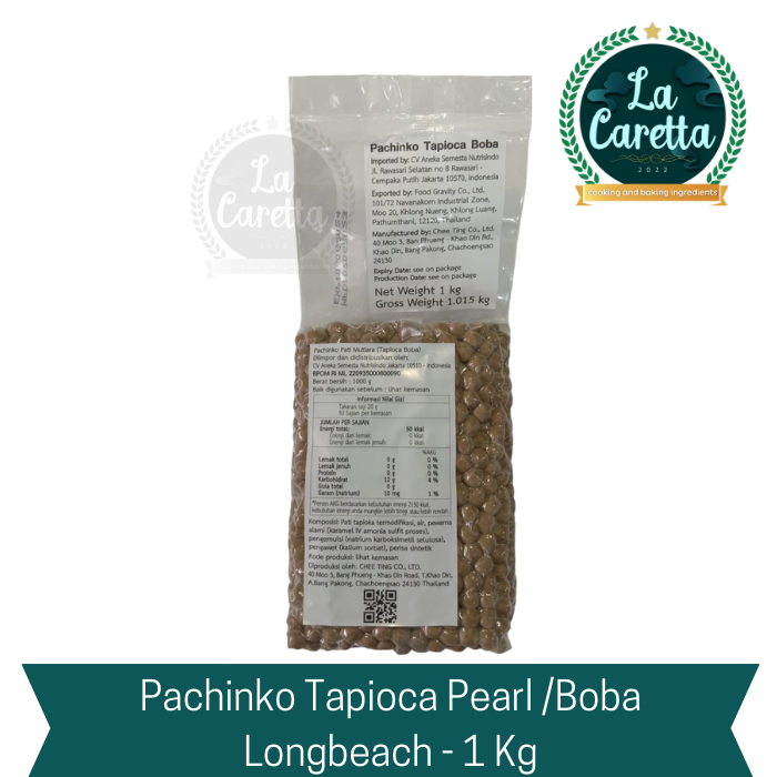 Jual Pachinko Tapioca Pearl /Boba Longbeach 1 Kg | Shopee Indonesia