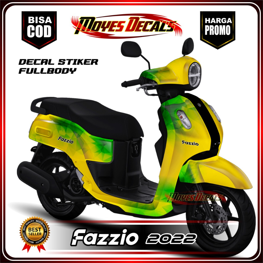 Jual ☆☆☆☆☆Decal Fullbody Fazzio 2022 - Decal Stiker Fullbody Yamaha ...