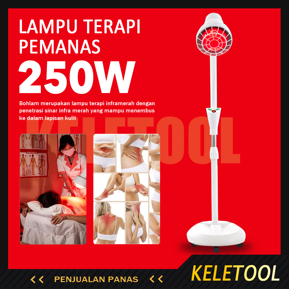 Jual 275W Lampu Terapi Fisioterapi Infrared Inframerah Lampu Kecantikan ...