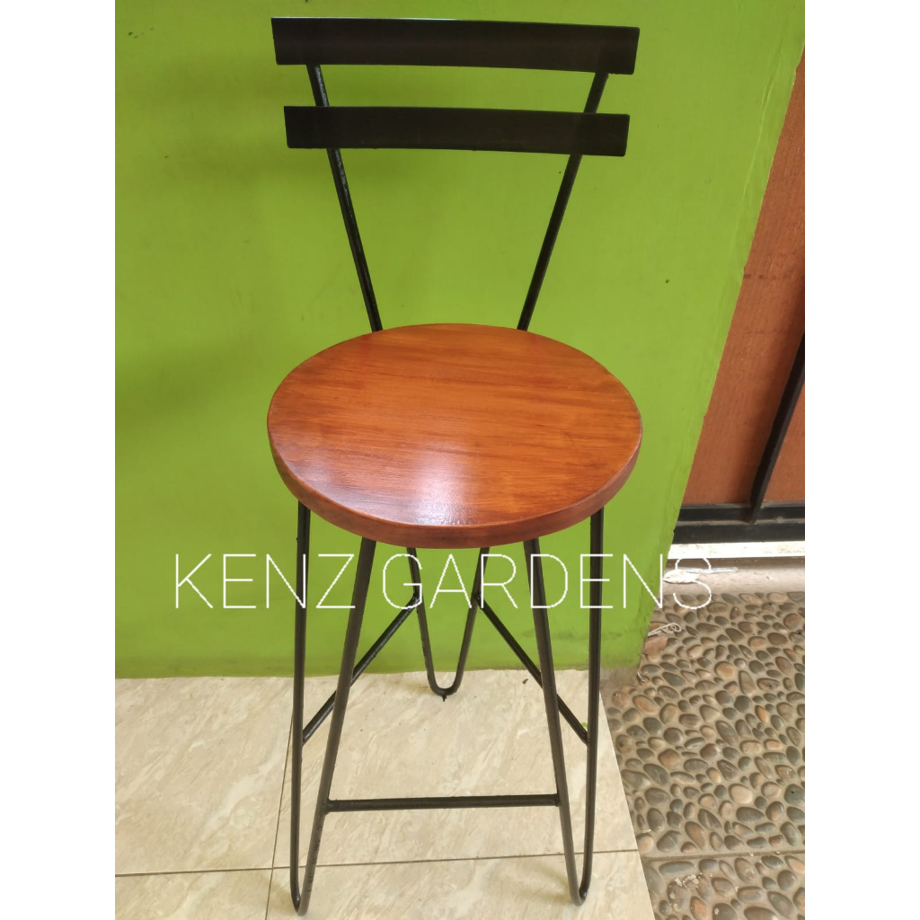 Jual TINGGI 1 METER/KURSI CAFE/KURSI BAR/BANGKU CAFE/BANGKU BAR/KURSI ...