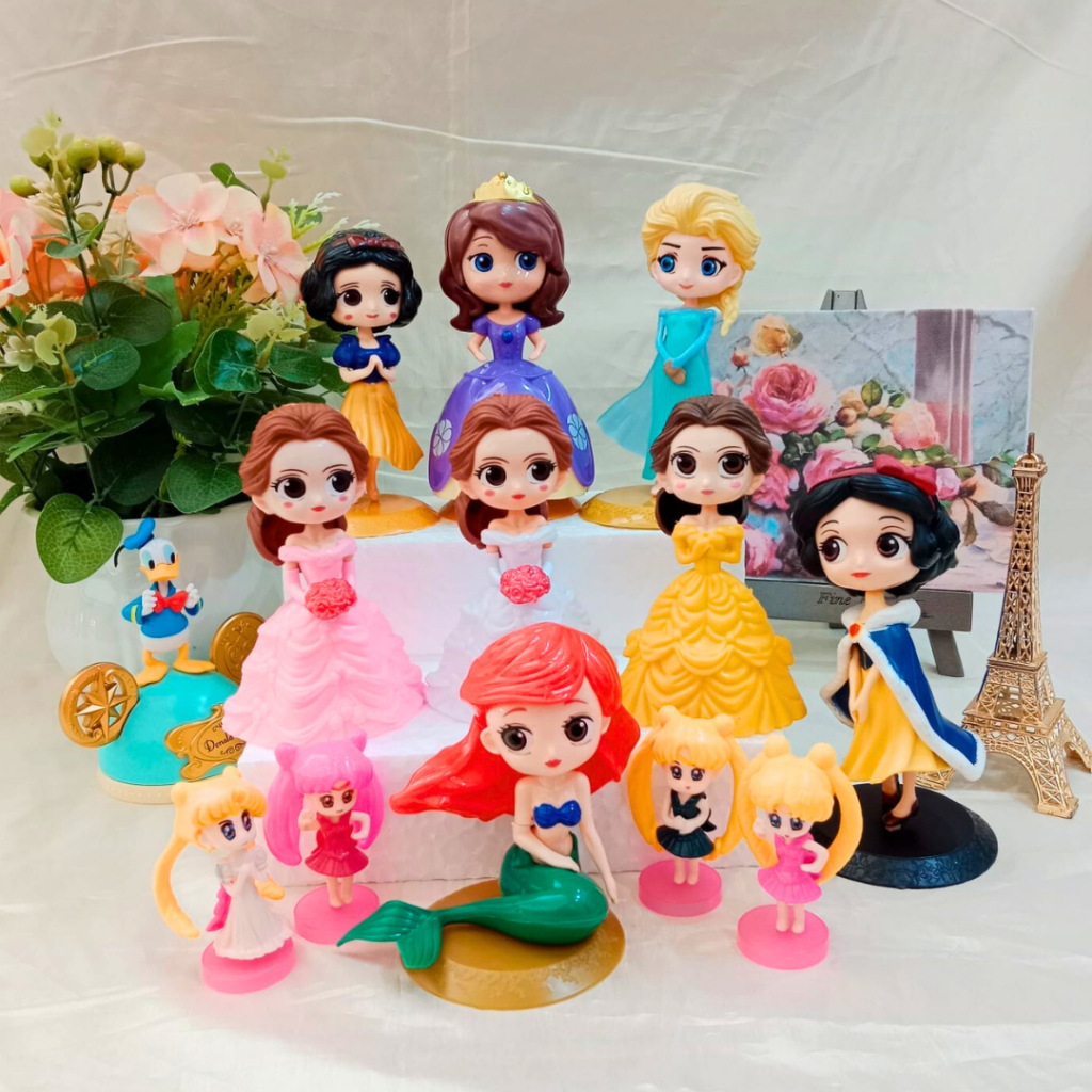 Jual Topper Princess Disney Hiasan Dekorasi Cake Kue ( Elsa, Snow White ...