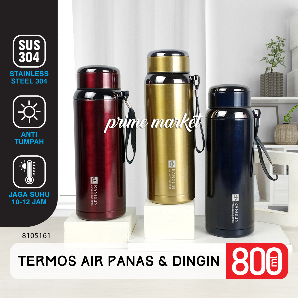 Jual Termos Air Panas Stainless SUS 304 Thermos Air Panas Tremos Air ...