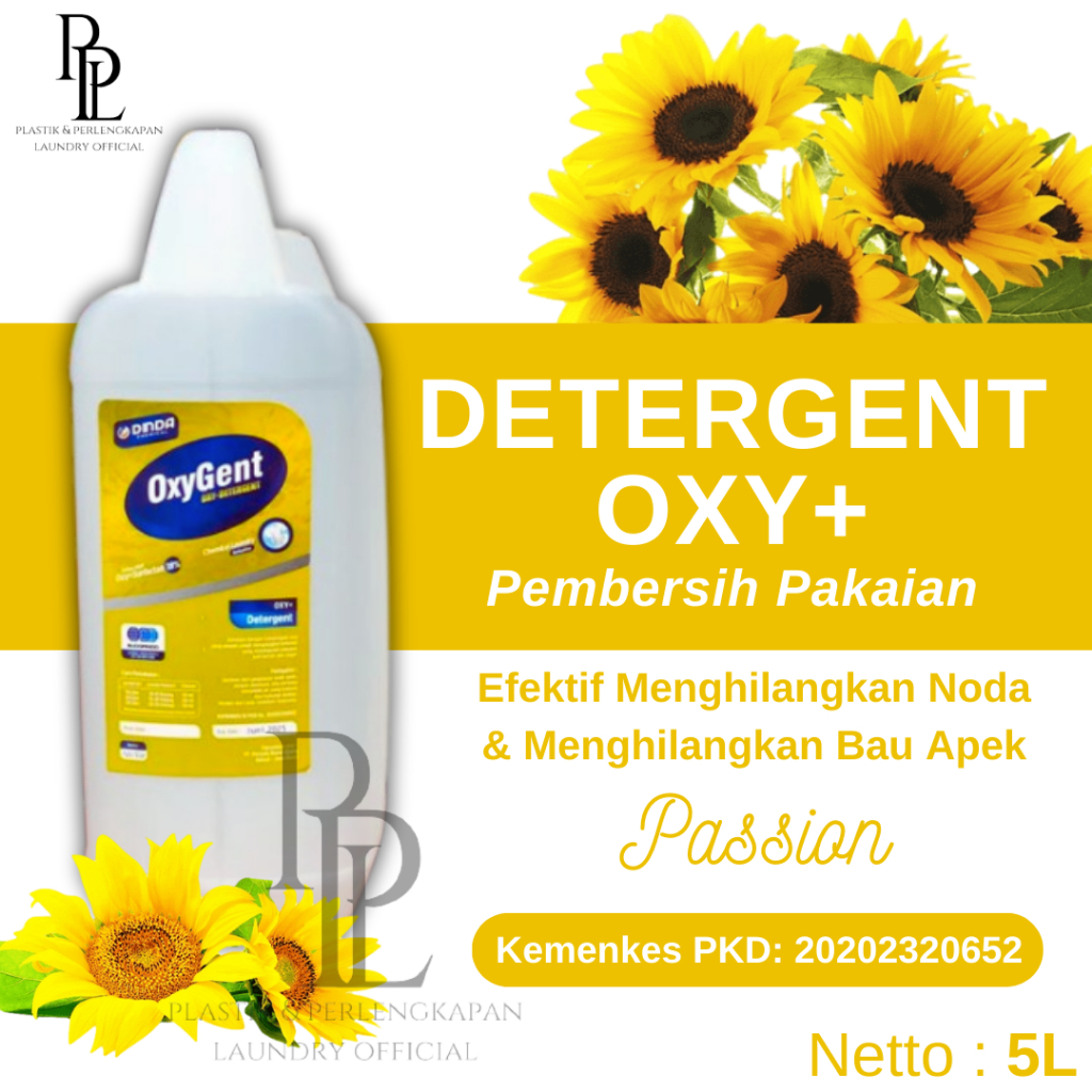 Jual [5 Liter] Liquid Detergent OXYGENT 5 LITER -Deterjen Cair, Sabun ...