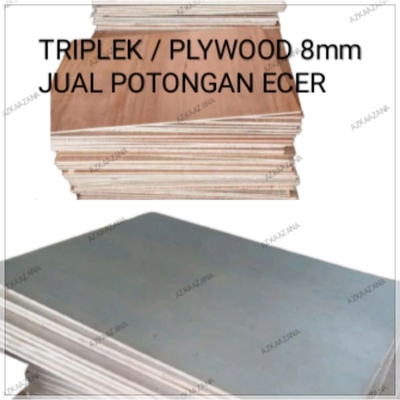 Jual MURAH KAYU TRIPLEK PLYWOOD Potongan Eceran Tebal 8mm | Shopee ...