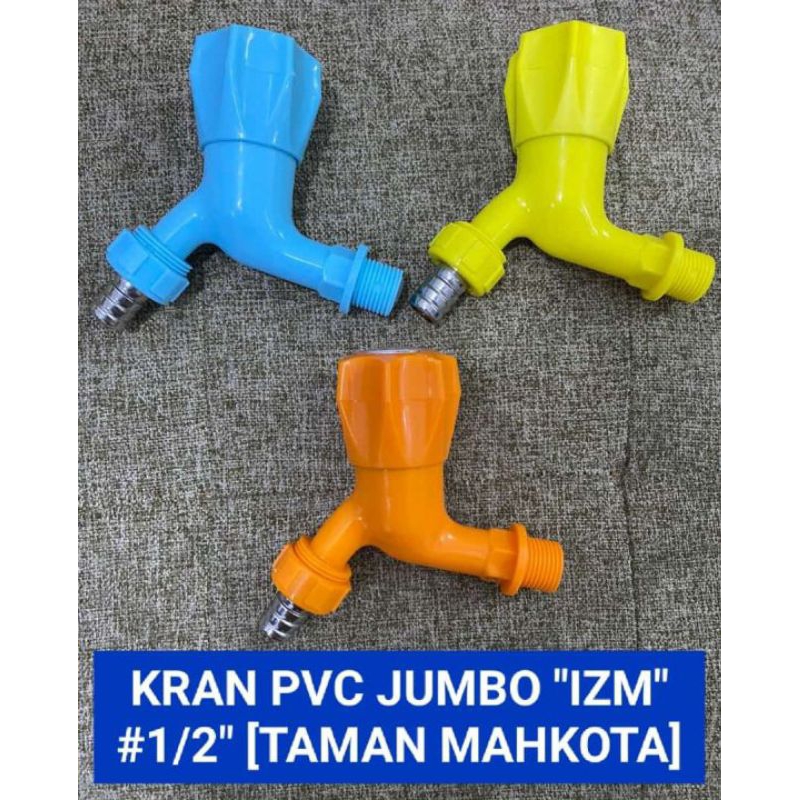 Jual Kran Air PVC Jumbo IZUMO 1/2" Taman ss Mahkota Taman ss Engkol ...