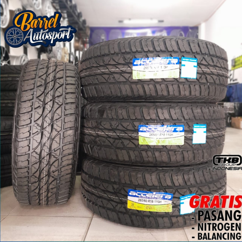 Jual Ban Mobil Radial Semi Lapangan 265 60 R18 ACCELERA OMIKRON AT BUAT ...