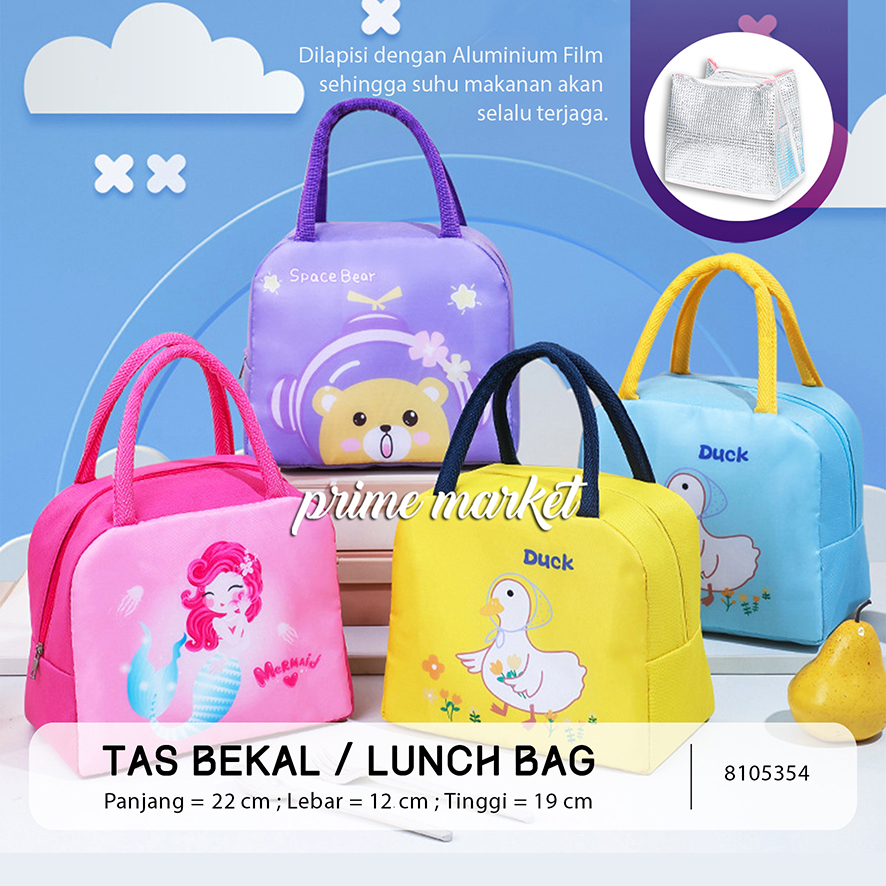 Jual Tas Bekal Tas Makanan Tahan Panas dan Dingin Tempat Bekal Makan ...