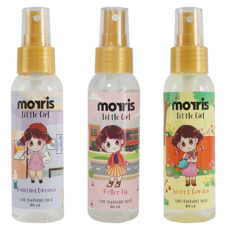 Jual Morris Parfum Anak Cewek Little Girls Body Mist Spray 100 ml ...