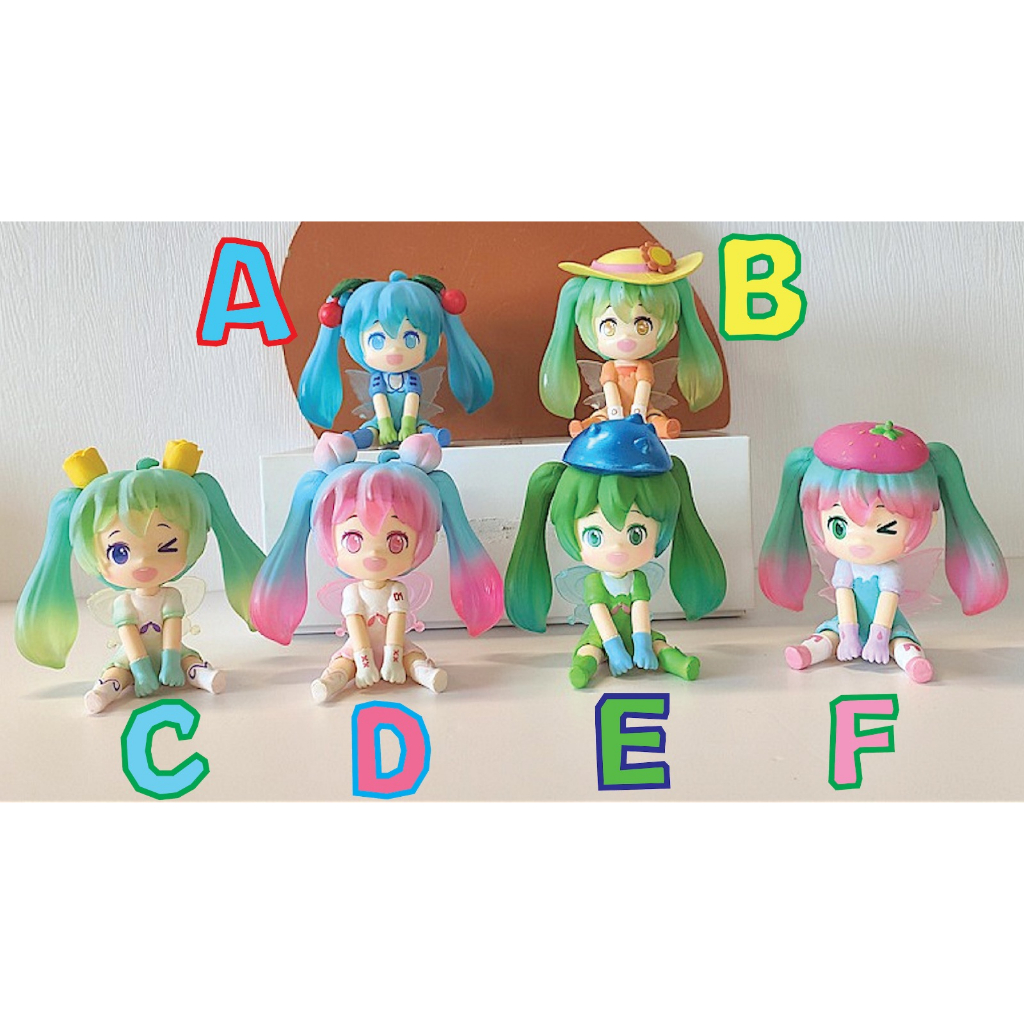 Jual Jual SATUAN / SET Figure Hatsune Miku Fairy Topper Cake | Shopee ...