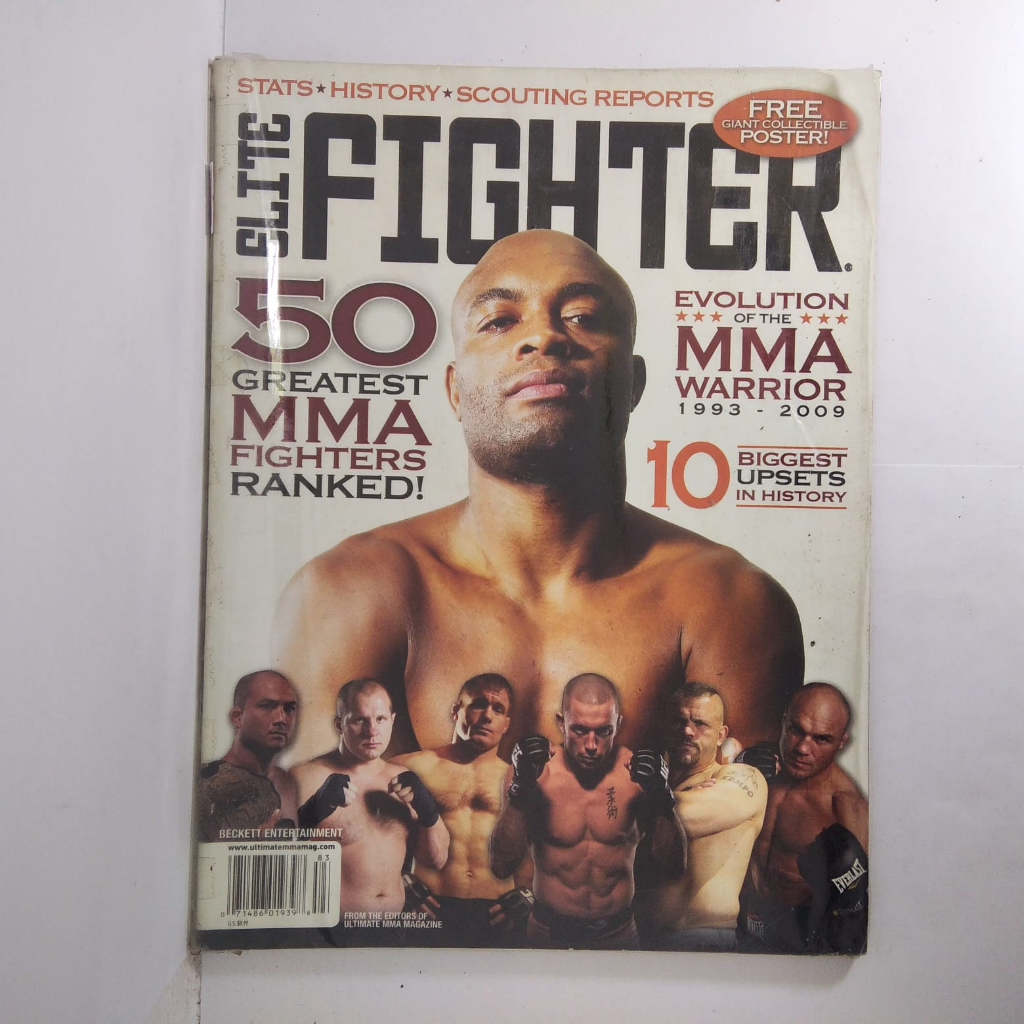 Jual ELITE FIGHTER 50 GREATEST MMA FIGHTERS RANKED BUKU ASLI BUKU ...