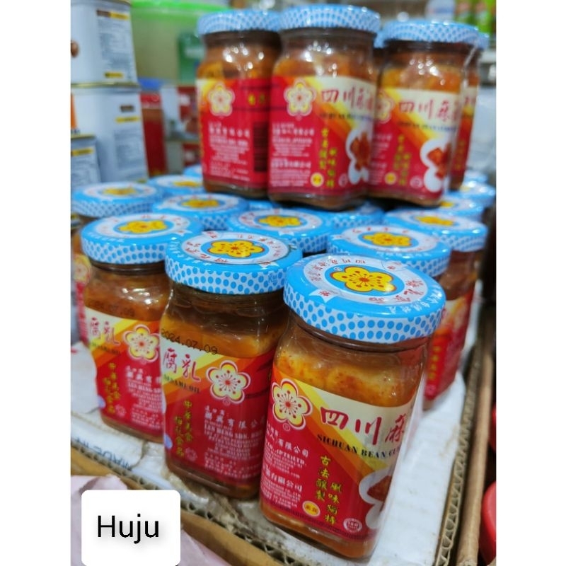 Jual SOYA BEAN CURD With Chili / Tauju / Huju / Tahu Merah / Tahu ...
