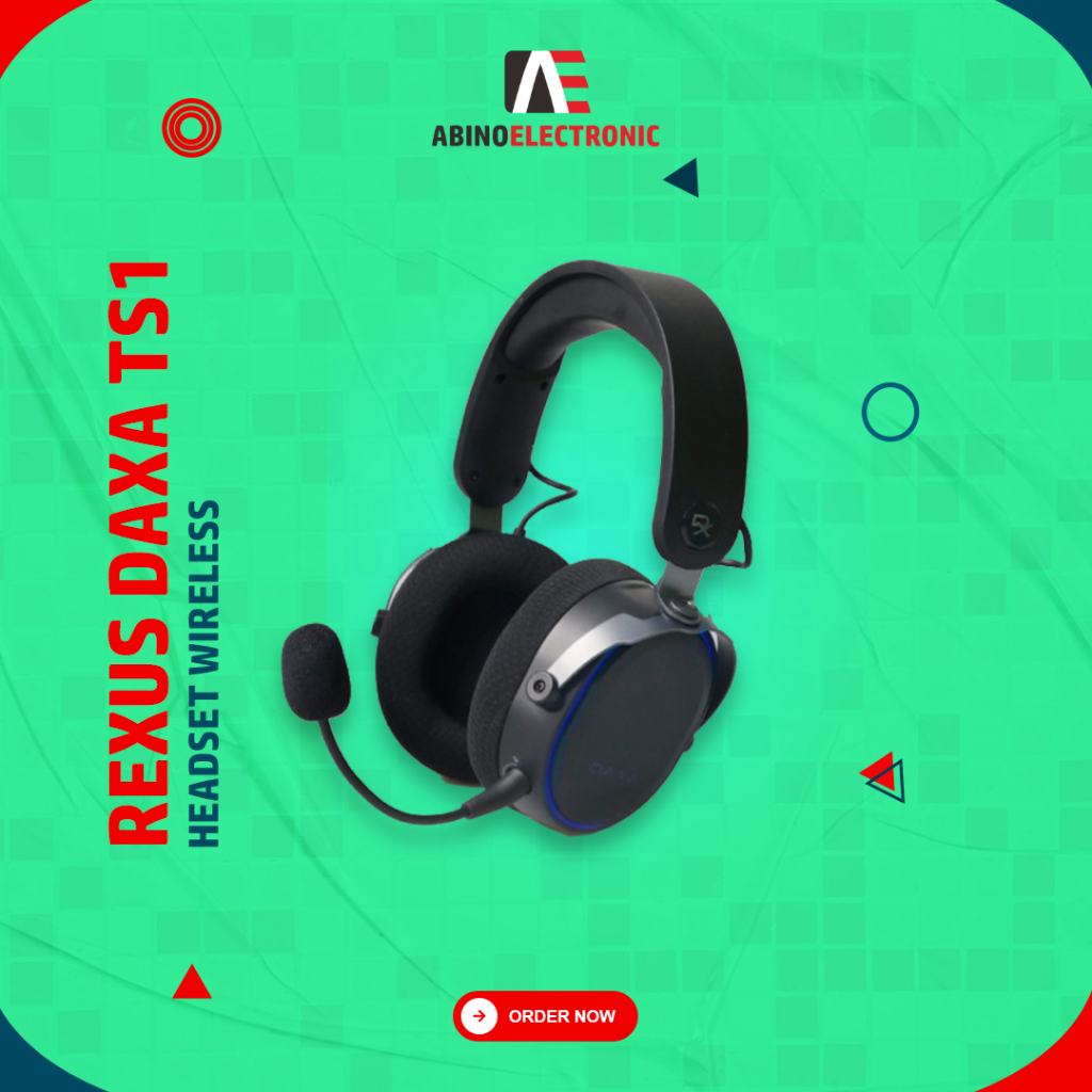 Jual Headset Wireless Gaming Rexus Daxa TS1 Headphone Komputer PC ...