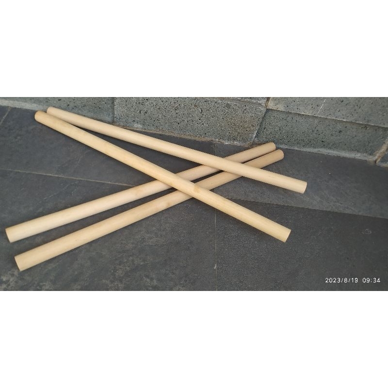 Jual dowel diameter 3cm panjang 70cm kayu ramin | Shopee Indonesia