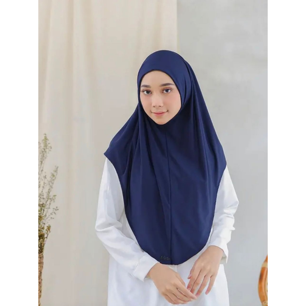 Jual PROMO / Hijab Bergo Zaida Malay Non Pet / Non Pad Instan jersey Olahraga Daily Premium ...