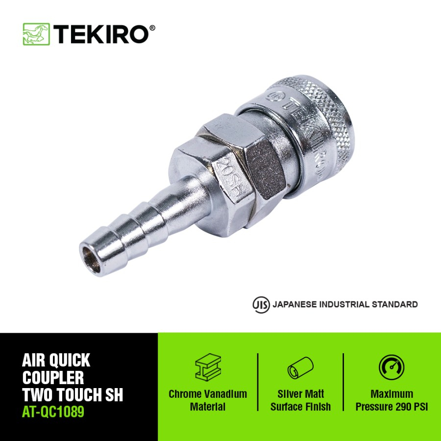 Jual TEKIRO AIR QUICK COUPLER TWO TOUCH 20 SH /COUPLER | Shopee Indonesia