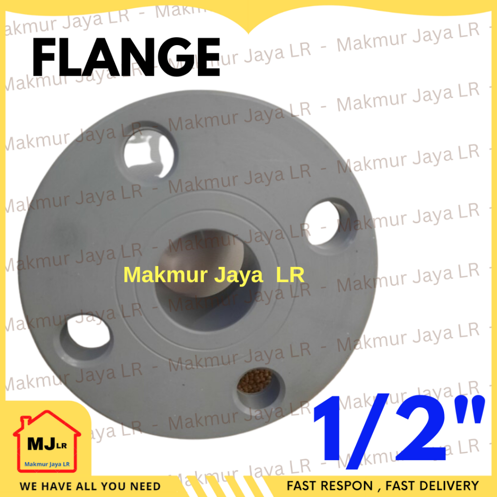 Jual FLANGE 1/2” 1/2 inch PVC AW JIS 10K Sok Fleng Pleng Flang Plendes ...