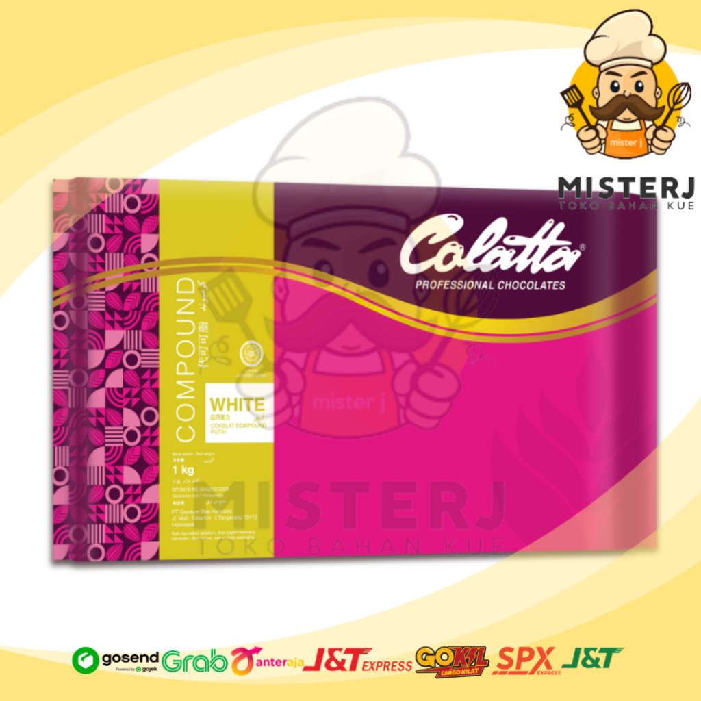 Jual Colatta Compound Dark | 1 Kg | Colatta White Compound | Milk ...