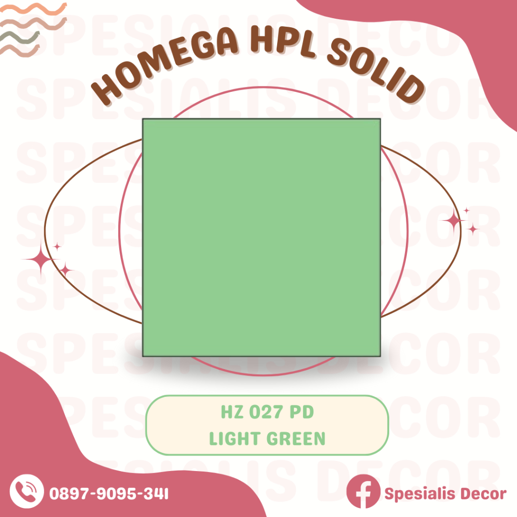 Jual HOMEGA Green HPL | Shopee Indonesia