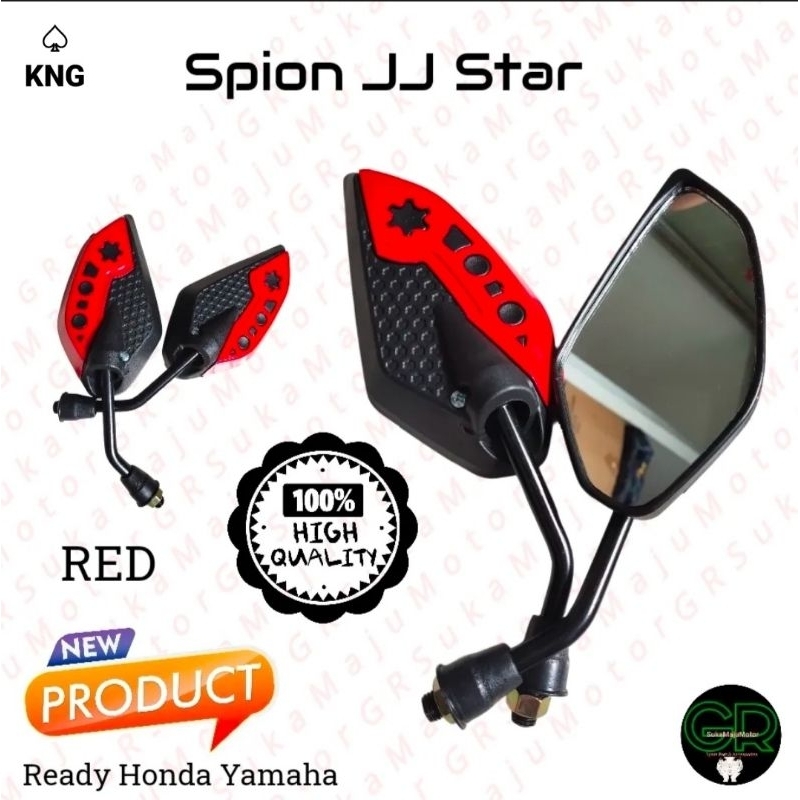 Jual Spion Motor Standard Model JJ Star Variasi Warna Universal Untuk ...
