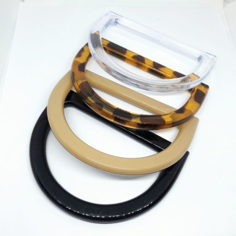 Jual Gagang Tas D | Setengah Lingkar Plastik Handbag | Half Circle ...