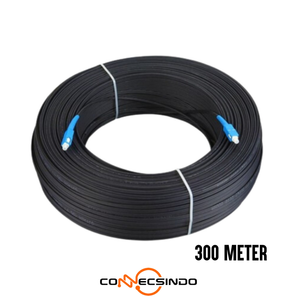 Jual Kabel Fiber Optik Drop Core Precon 1 Core 3 Sling ZIMMLINK 300 ...