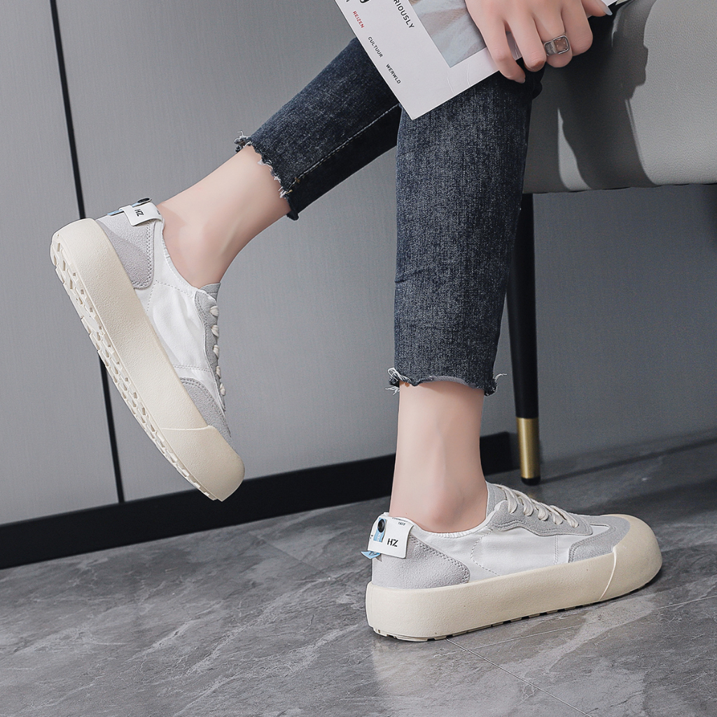 Jual LURAD Sepatu Putih Wanita Hits Fashion OOTD Kekinian Model Terbaru ...